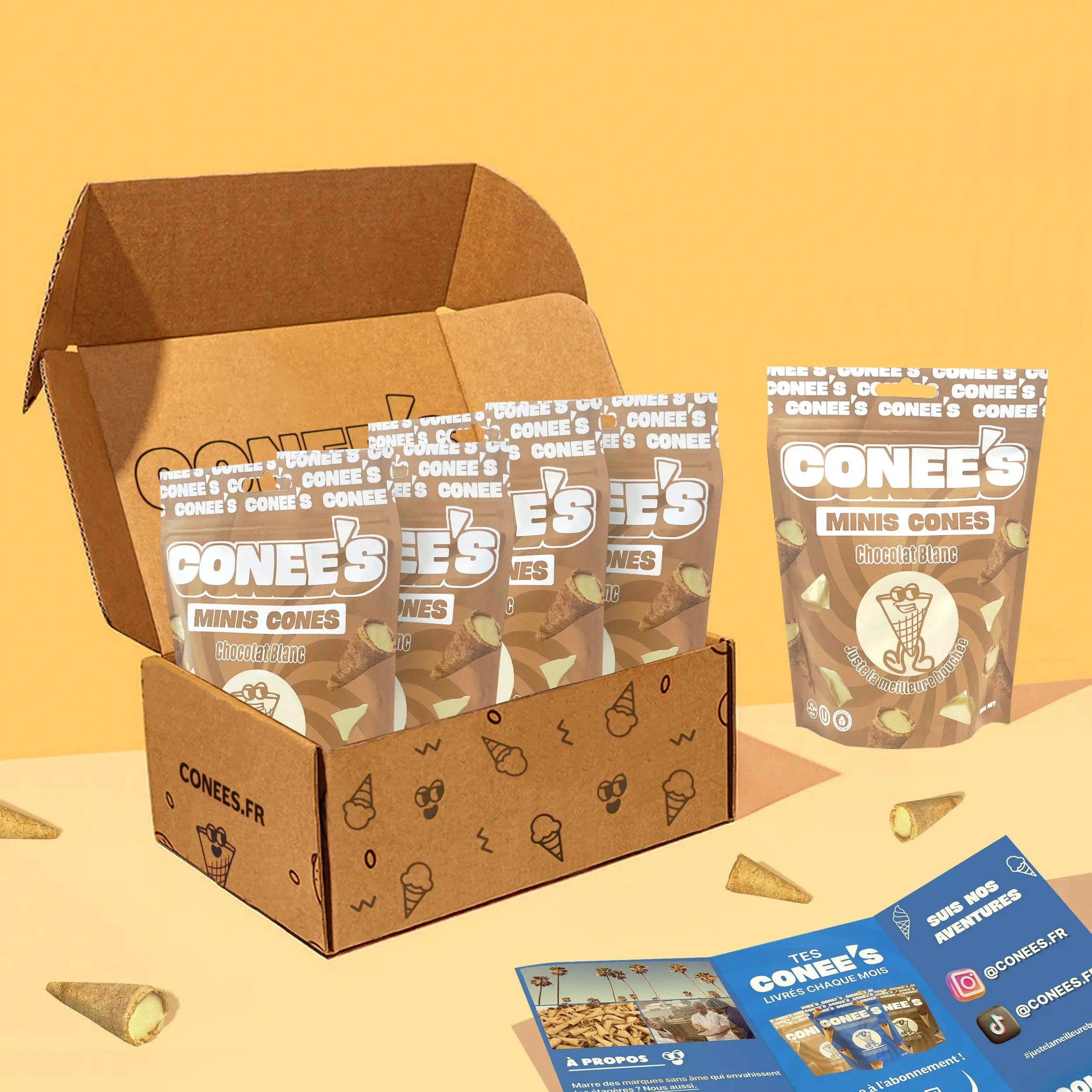 Conee's | Les mini cones ultra gourmands